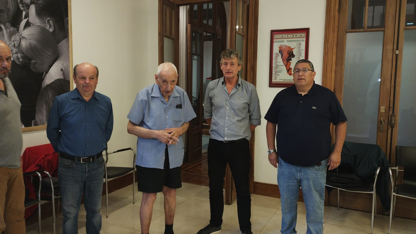 GRATA VISITA A FATIDA DEL COMPAÑERO ENRIQUE MARANO – FATIDA