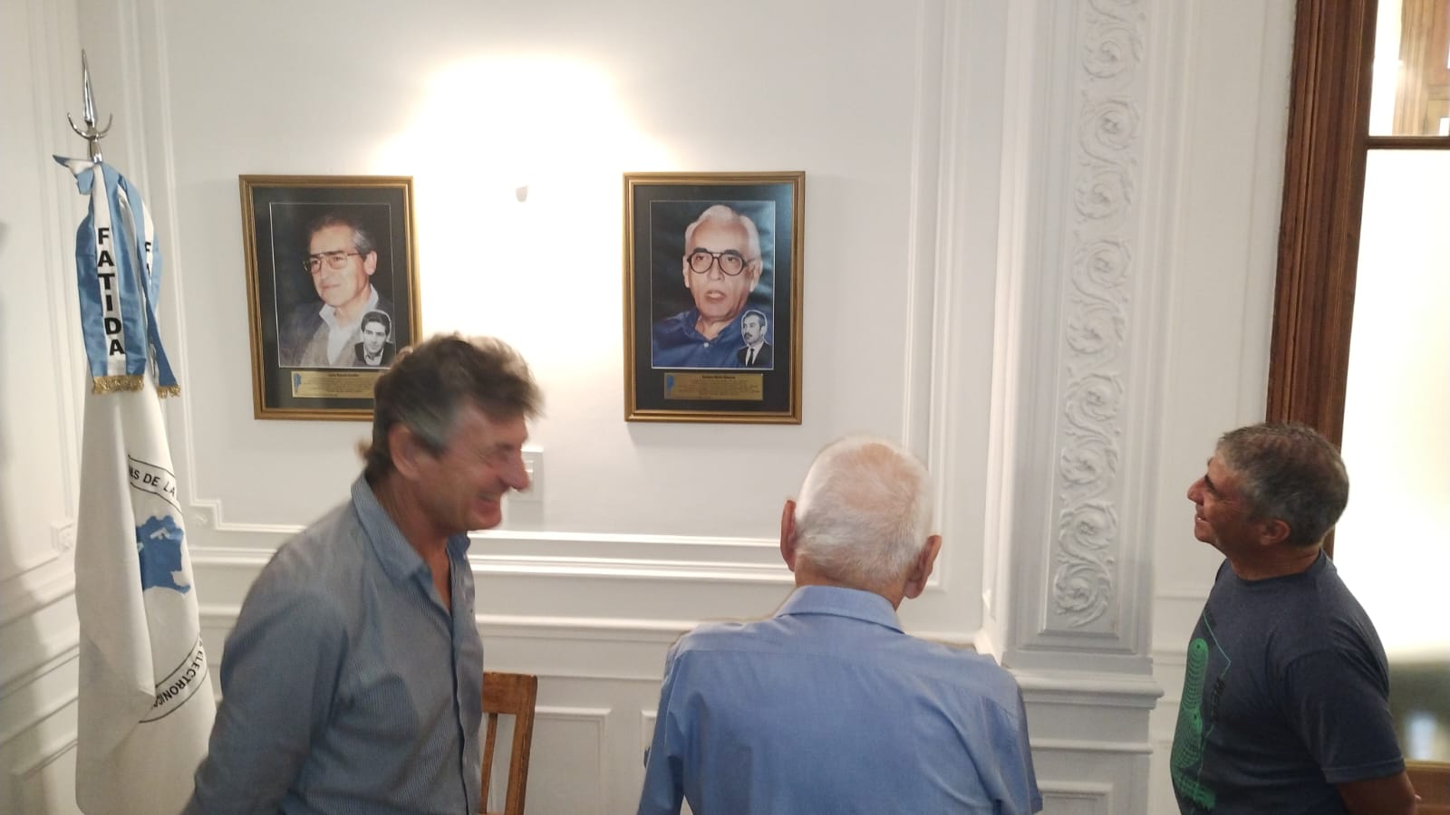 GRATA VISITA A FATIDA DEL COMPAÑERO ENRIQUE MARANO – FATIDA