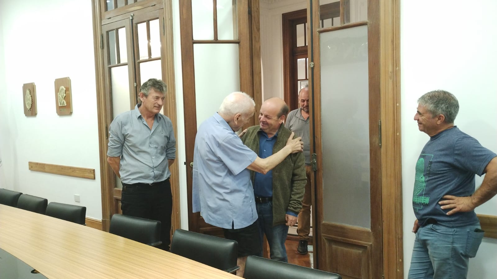 GRATA VISITA A FATIDA DEL COMPAÑERO ENRIQUE MARANO – FATIDA